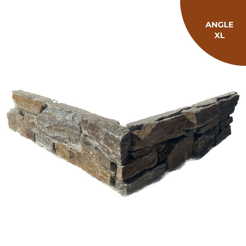 Angle plaquette de parement Pearl Stone Fix Gneiss Perles de Pierres